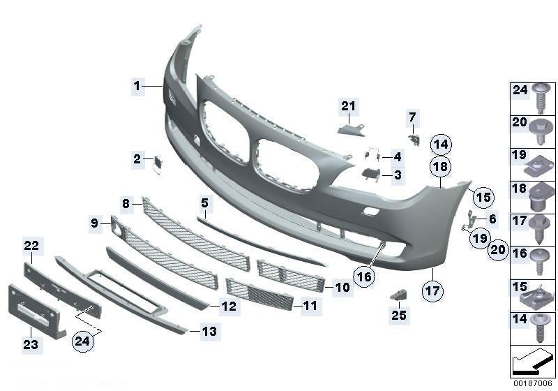 Original Parts for F02 740Li N54 Sedan / Vehicle Trim/ Trim Panel ...